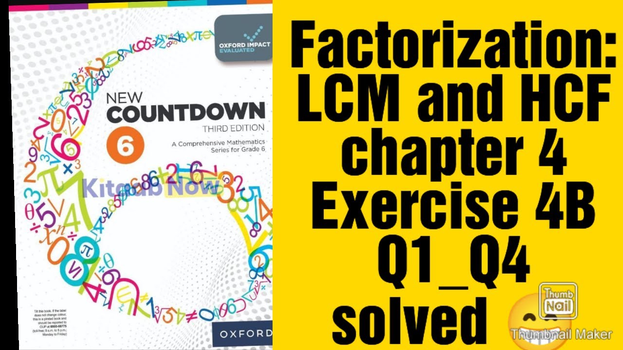 Oxford New Countdown Book 6 Third Edition Chapter 4 Exercise 4b Q1q4 Solved Youtube