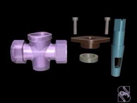 Stopcock Assembly animation video #Stopcock #Assembly animation video ...