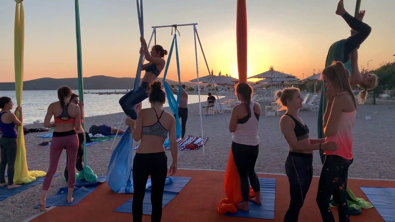 Aerial Silk Croatia Camp 2019 - YouTube