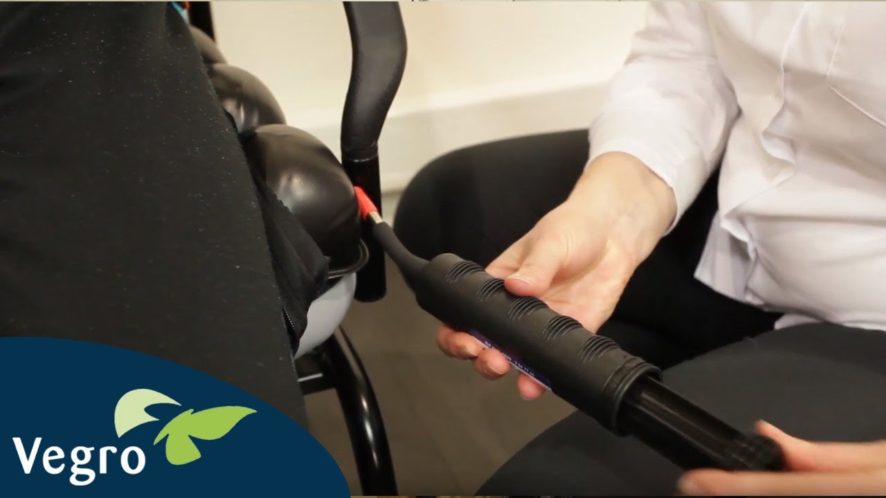 Instructie | AD kussen high care met pomp oppompen | Vegro - YouTube