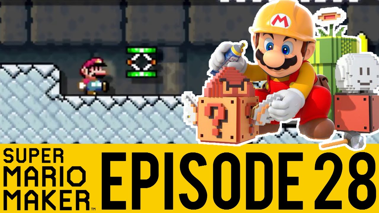 Let's Play EPISODE 28 Super Mario Maker Nintendo Wii U en français FR ...