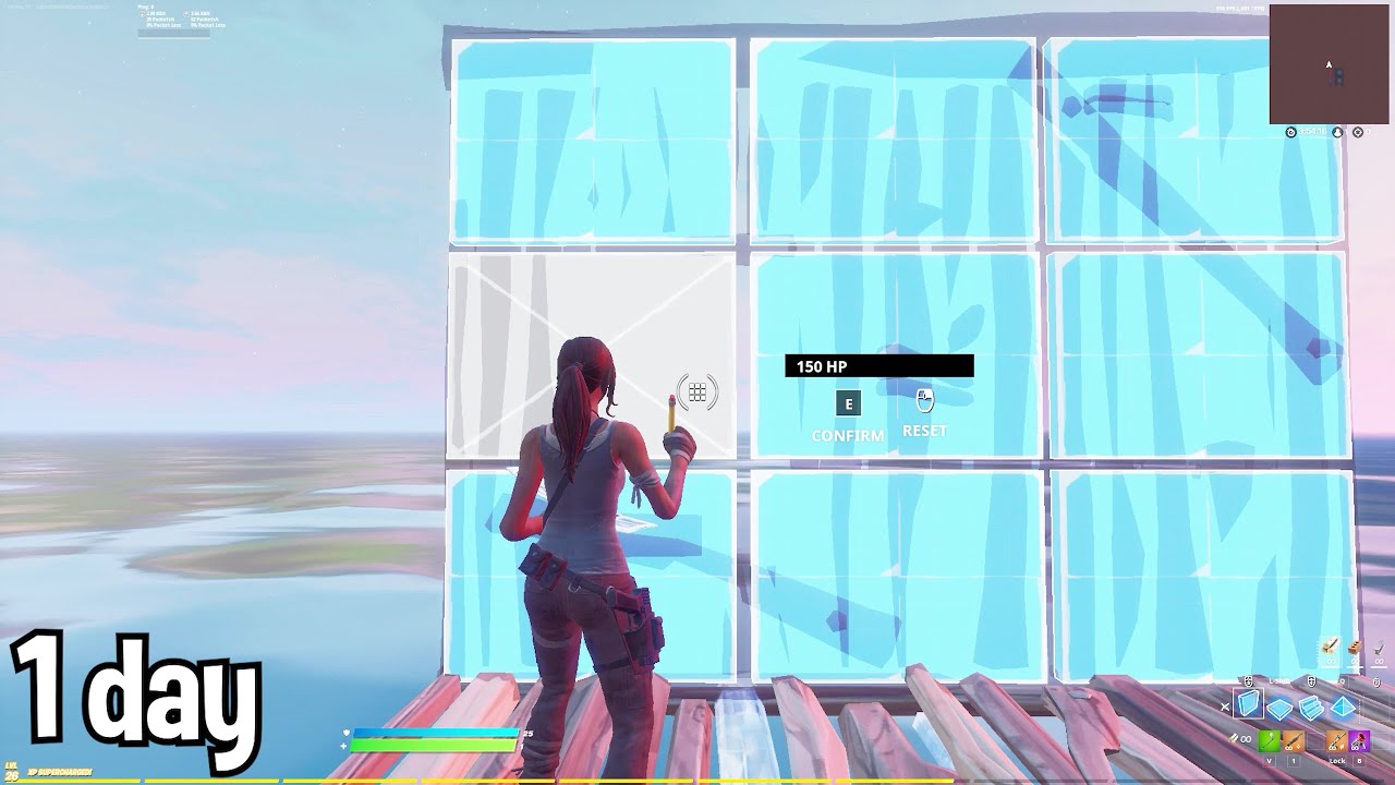 1 Day vs 1 Week vs 1 Month vs 1 Year of Fortnite - YouTube