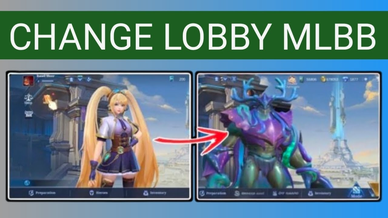 How to change lobby Character in Mobile legends | (New Update) Change ...