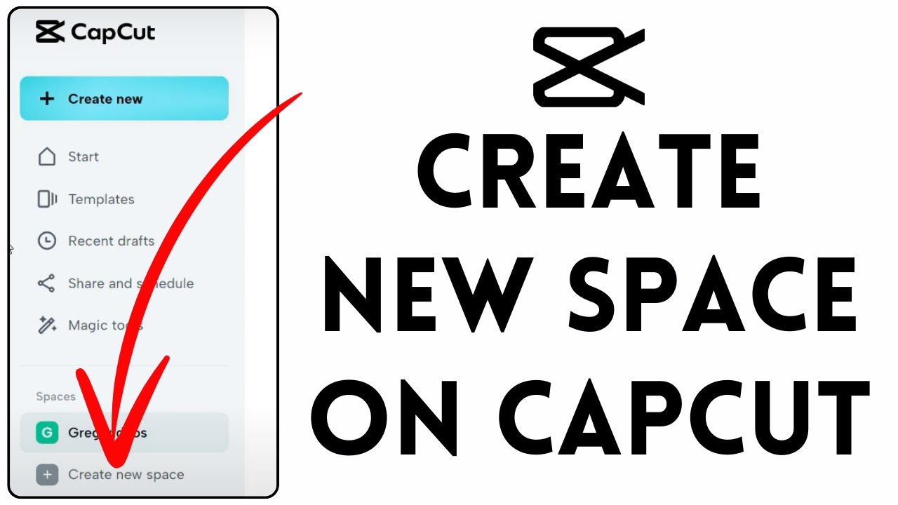 How to Create New Space on CapCut and Join Them (2024) | CapCut ...