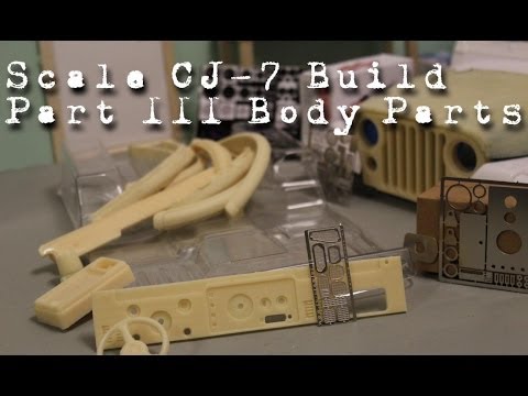 1/10 Scale CJ7 Crawler Build Part 3 Parts from Italy !