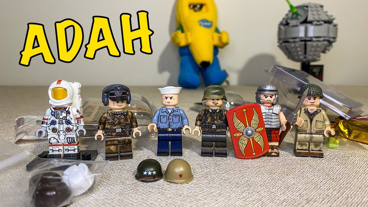 ADAH #37 Brickmania & TMC minifigs - YouTube