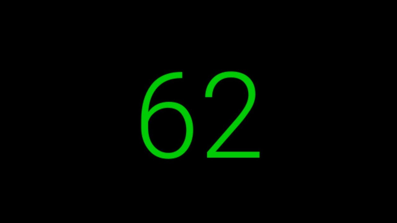 62 Second Timer - YouTube