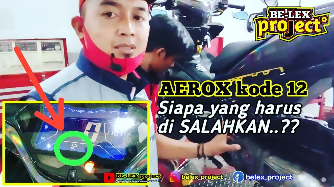 KODE 12 YAMAHA AEROX 155 yamaha mataramsakti tasikmalaya - YouTube