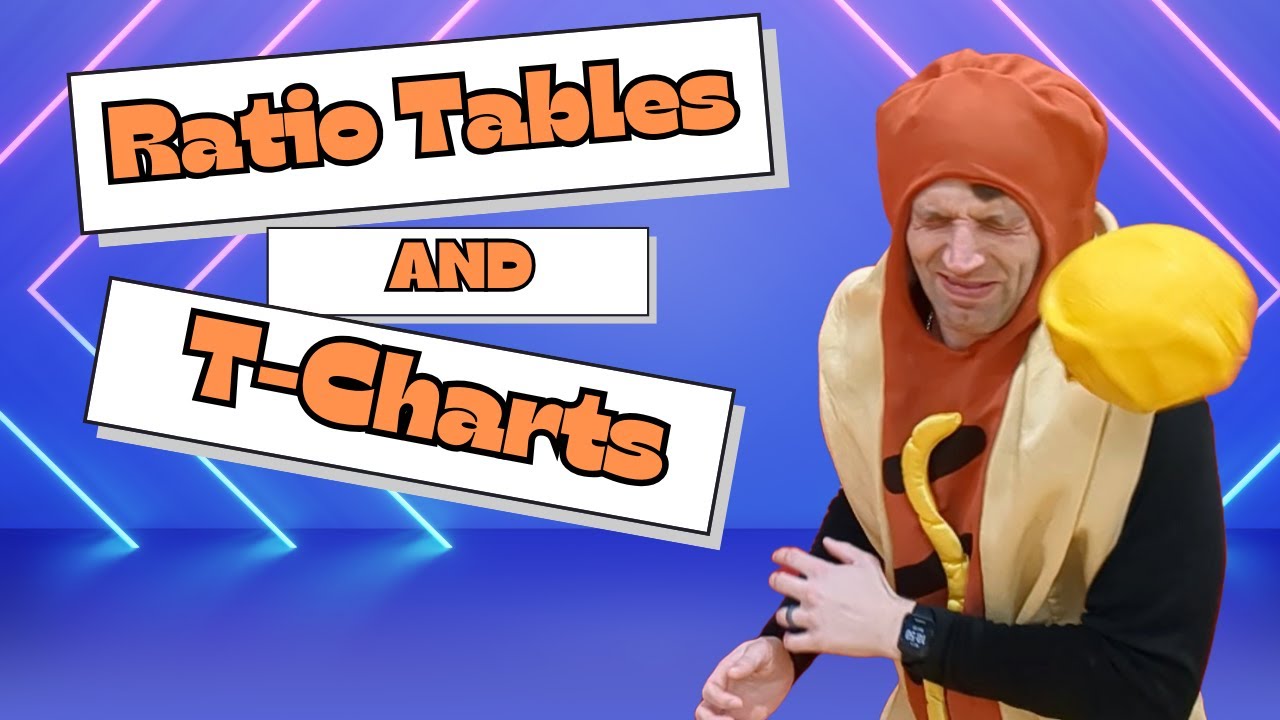 Ratio Tables and T Charts - YouTube
