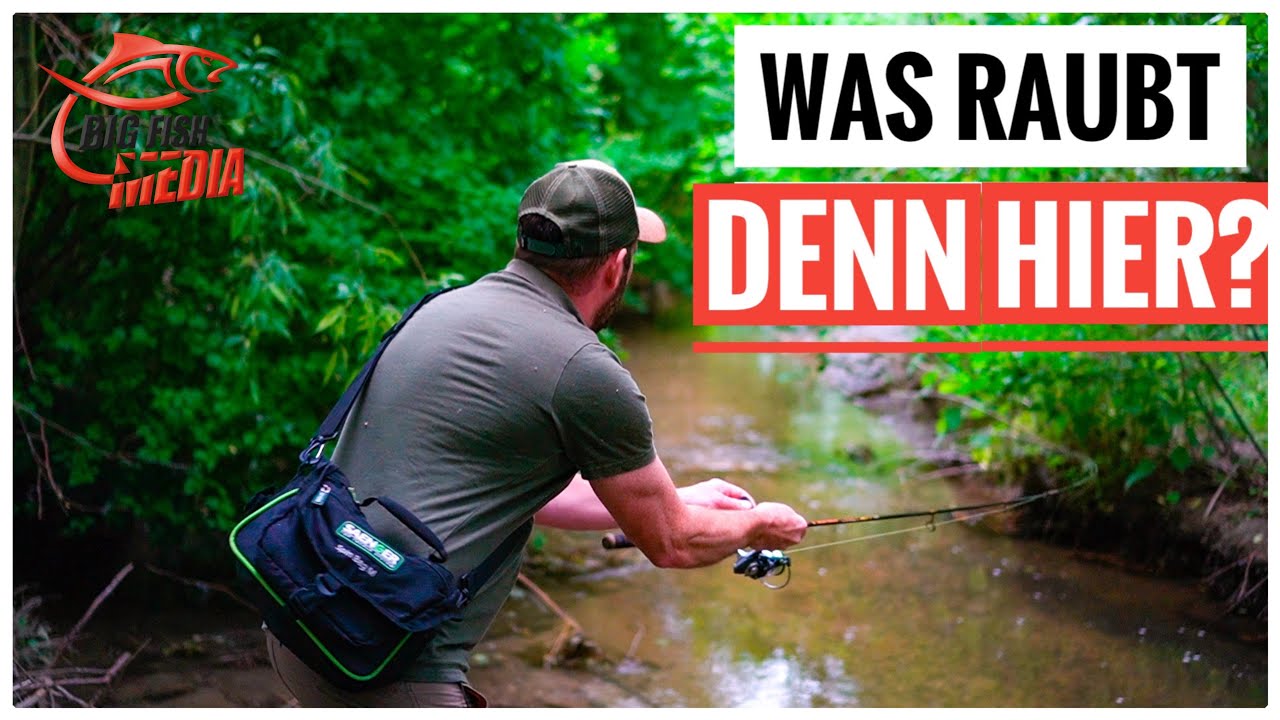 Christian drückt auf die Tube - Nasse Füße und voller Kescher - Angeln ...