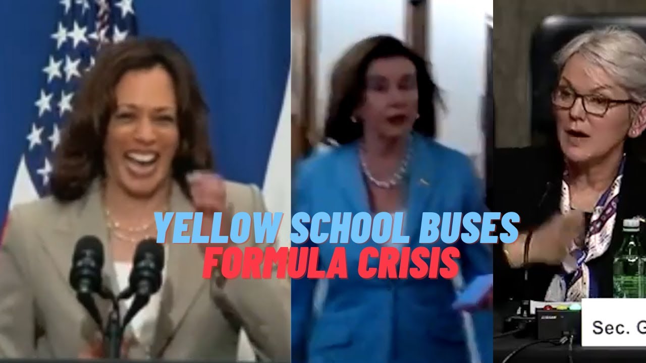 VP Harris on yellow School Buses. Formula crisis “predictable” “no real ...
