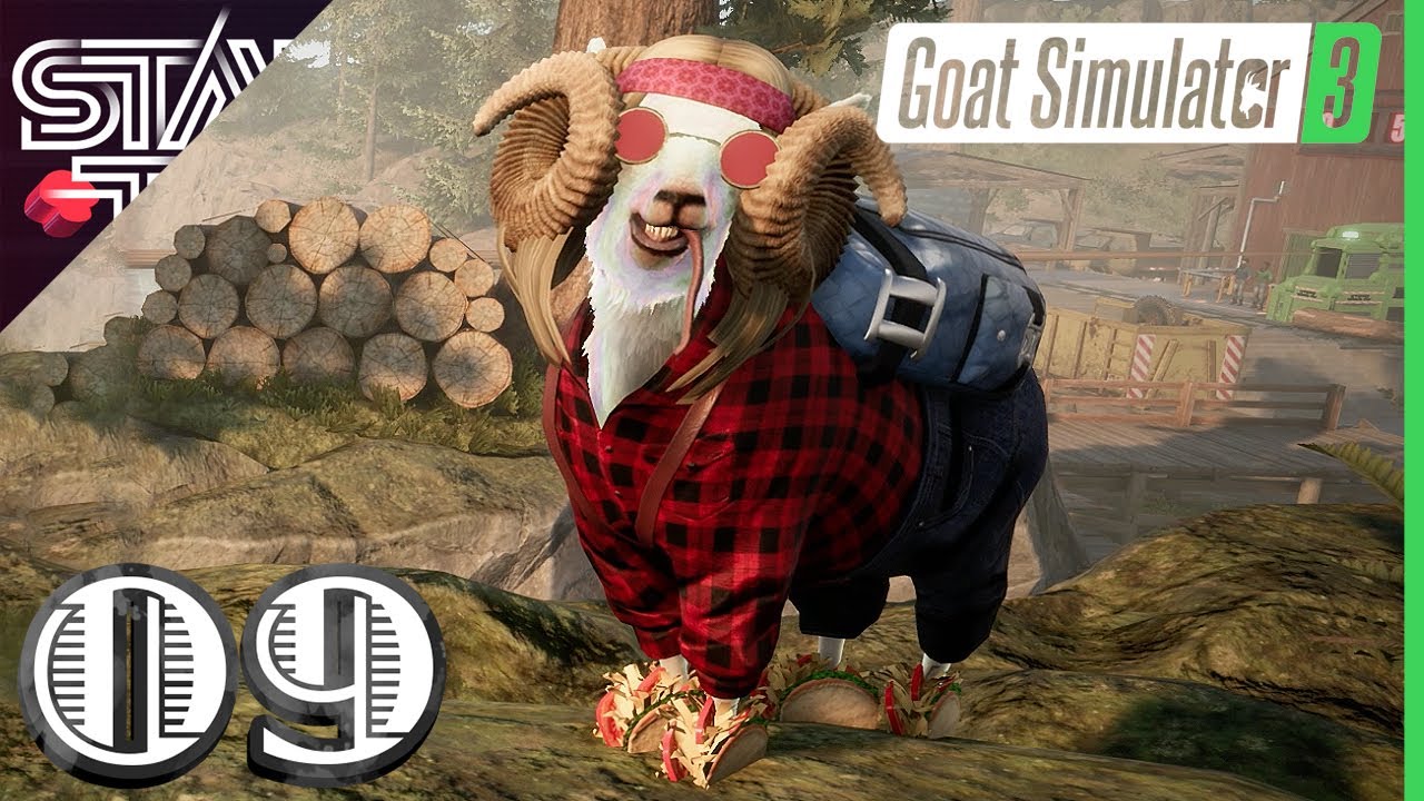 No Stress Goat - Goat Simulator 3 ( Ep 9 ) - YouTube