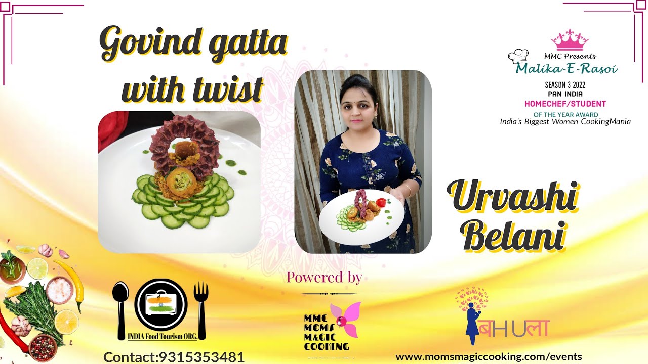 Govind Gatta ||Govind Gatta With Twist ||Khoba Roti ||MMC |Urvashi ...