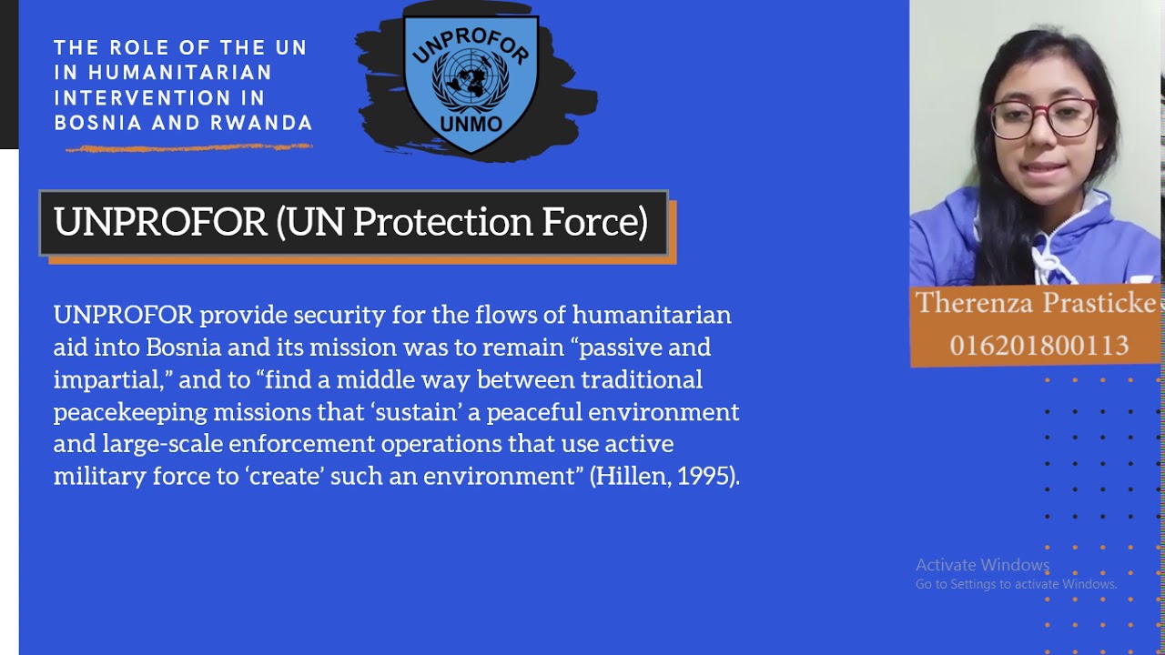 IHL - The UN Humanitarian Intervention in Bosnia and Rwanda - YouTube
