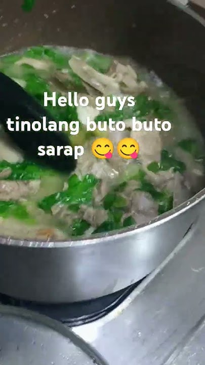 Hello guys tinolang buto buto sarap 😋😋 - YouTube