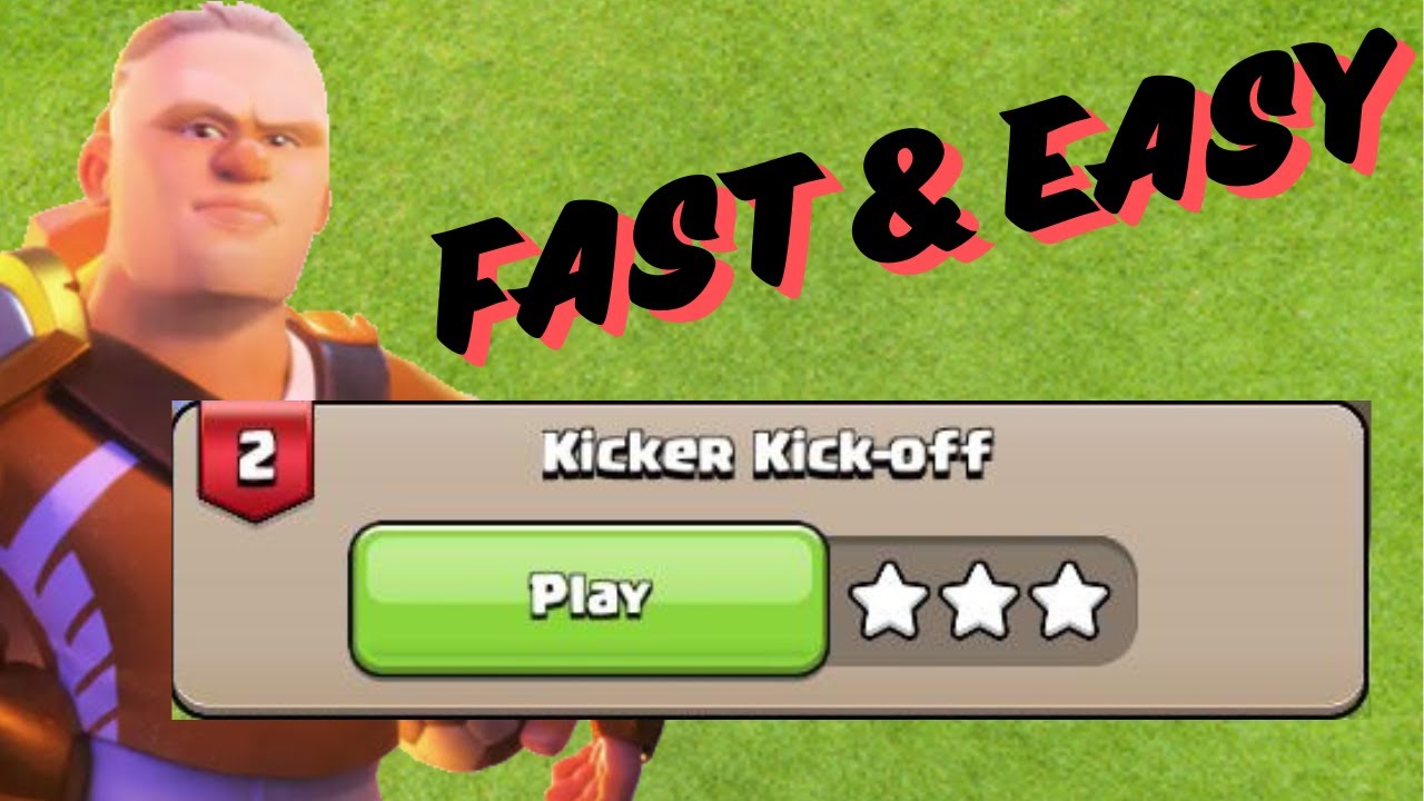 How to easily 3 Star Kicker Kick-off - Haaland Challenge #2 Challenge ...