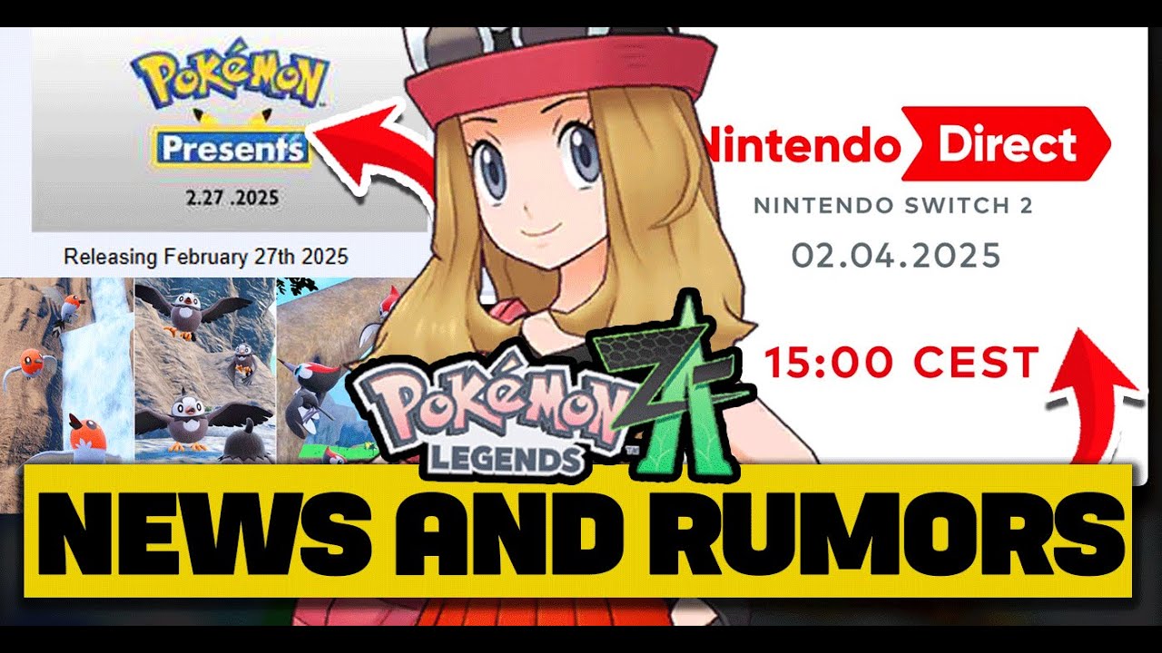 NEW POKEMON RUMORS! Nintendo Direct in April + LEGENDS ZA & GEN 10 ...