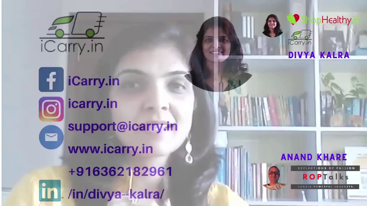 ROPTalks (A Probono Initiative) Anand Khare in a tête-à-têt with Divya ...