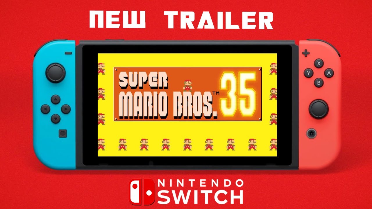 NEW TRAILER Super Mario Bros 35 Battle Royale for Nintendo Switch HD ...