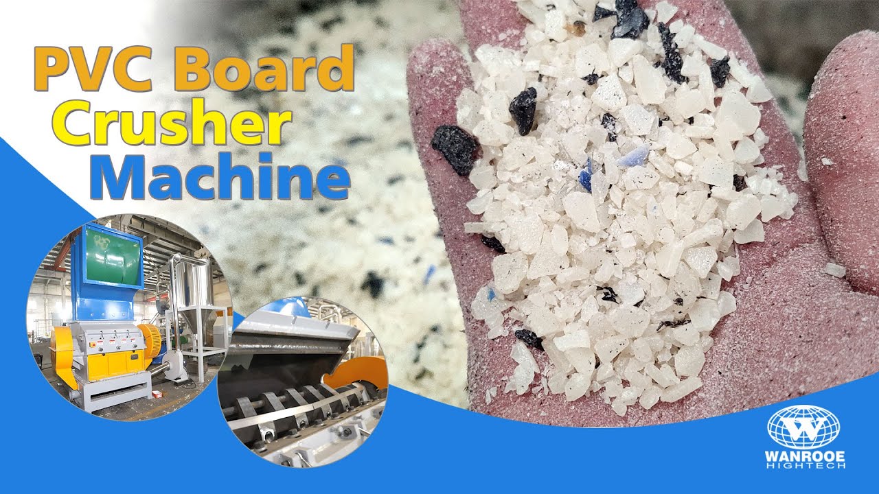 Plastic Crusher Machine PVC Board Shredder PVC Sheet Crusher PVC Plate ...