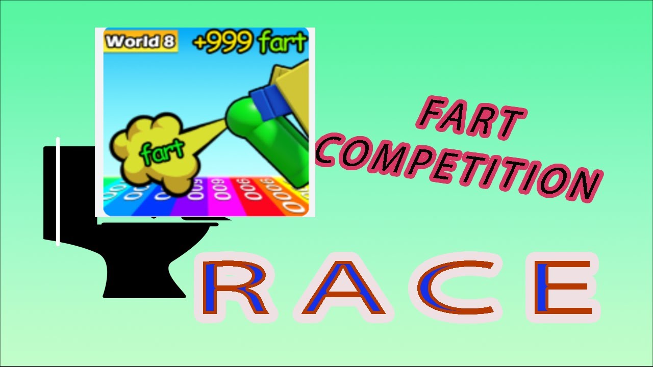 Roblox fart race compétition so funny - YouTube