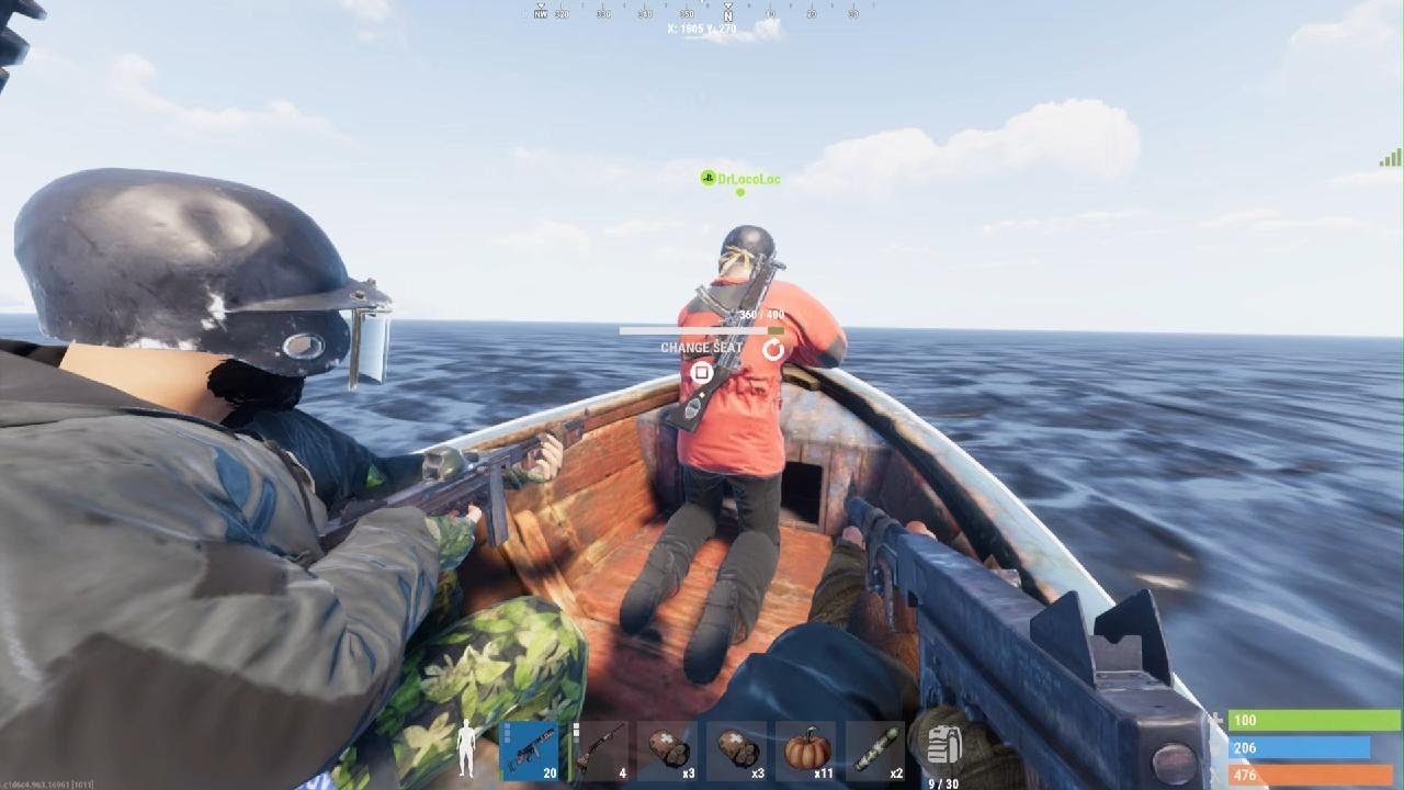 Rust Console boat loot glitch - YouTube