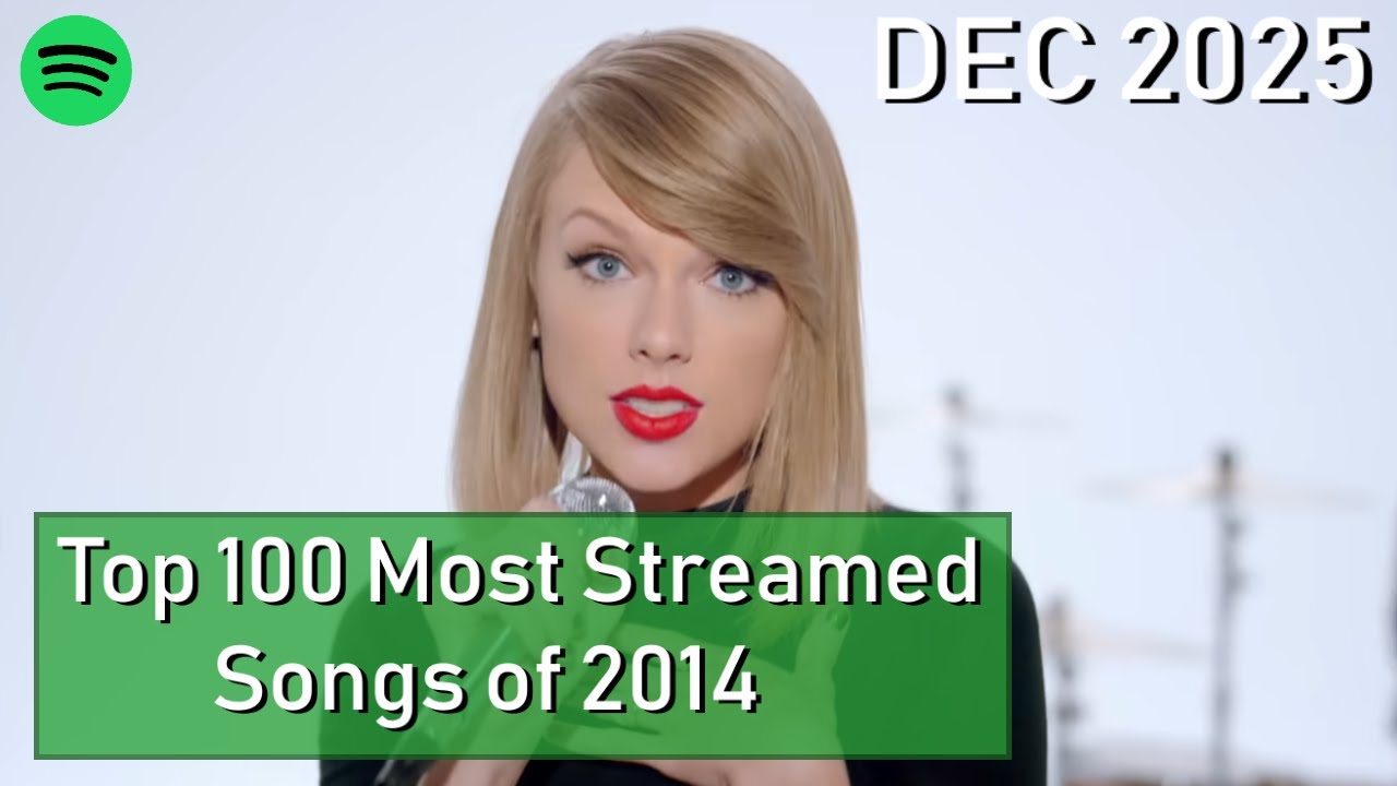 Top 100 Most Streamed Songs of 2014 - YouTube