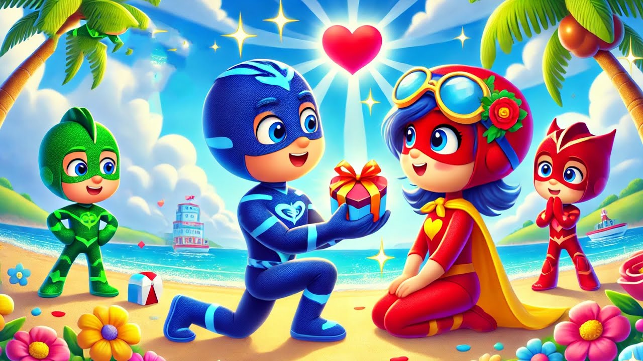 Catboy Owlette Flirting Plan - PJ Mask 2D Animation | Sad Story PJ ...
