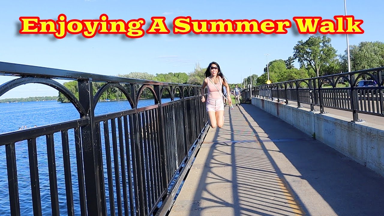 Enjoying A Summer Walk In 2020 - YouTube