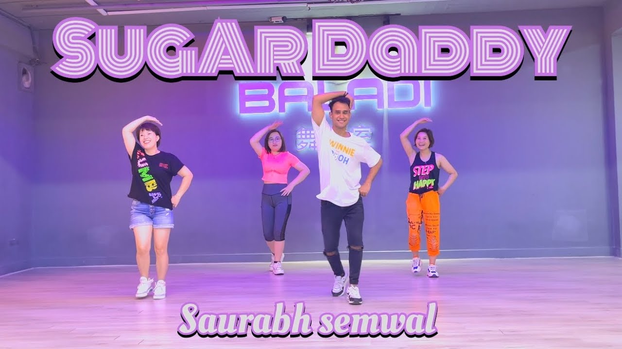 Sugar daddy- kristina || zumba ||cumbia || saurabhsemwal choreo ...
