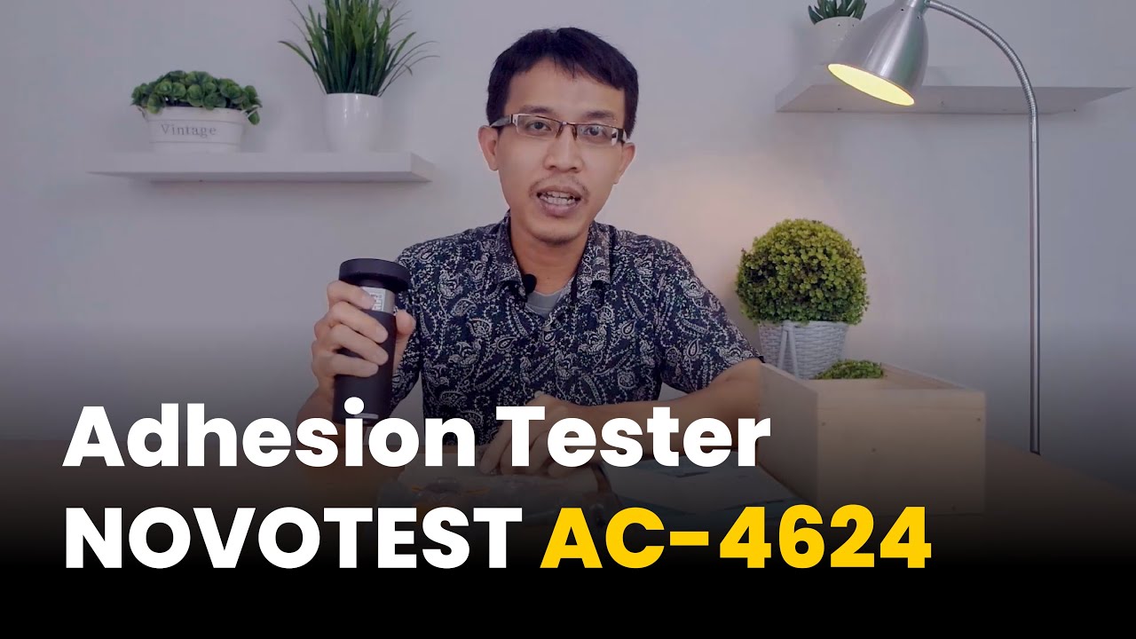 Alat Test Adhesi Cat atau Lapisan Tensile- NOVOTEST AC4624 #alatukur # ...