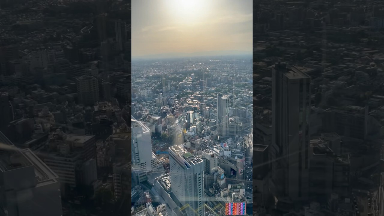 The Famous Escalator View From Shibuya Sky,Tokyo. - YouTube