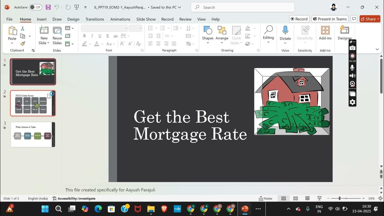 Illustrated PowerPoint 2019 Module 2 End of Module Project 1 #illustratedpowerpoint - YouTube