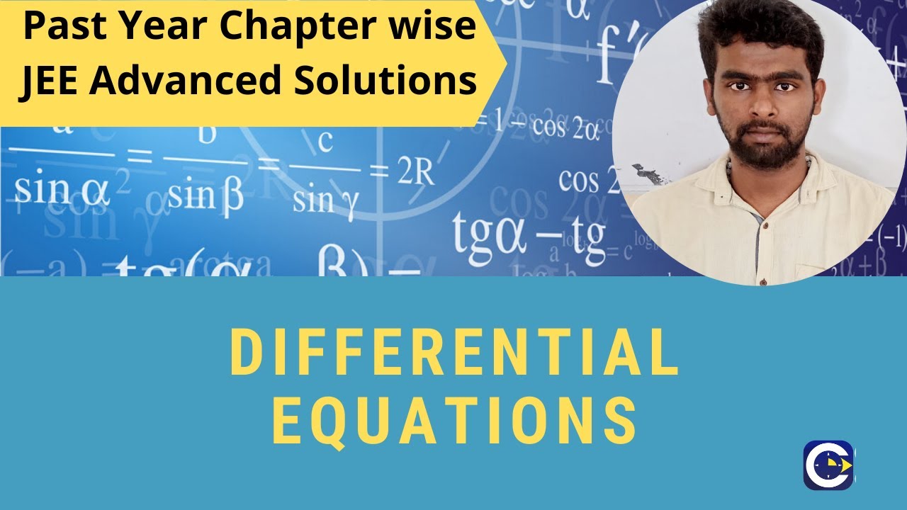Past Year JEE Advanced – Differential Equations - YouTube