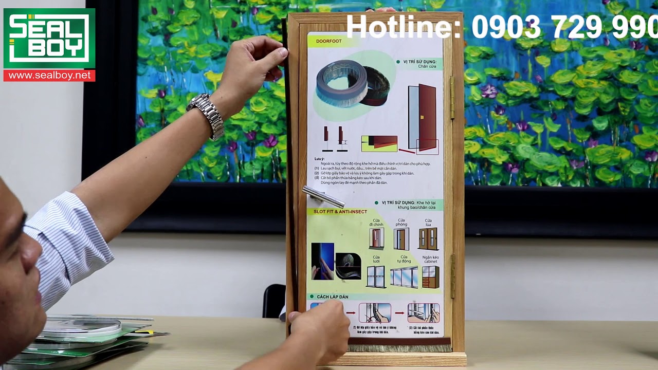 RON KHUNG CỬA SLOT FIT - HƯỚNG DẪN SỬ DỤNG - YouTube