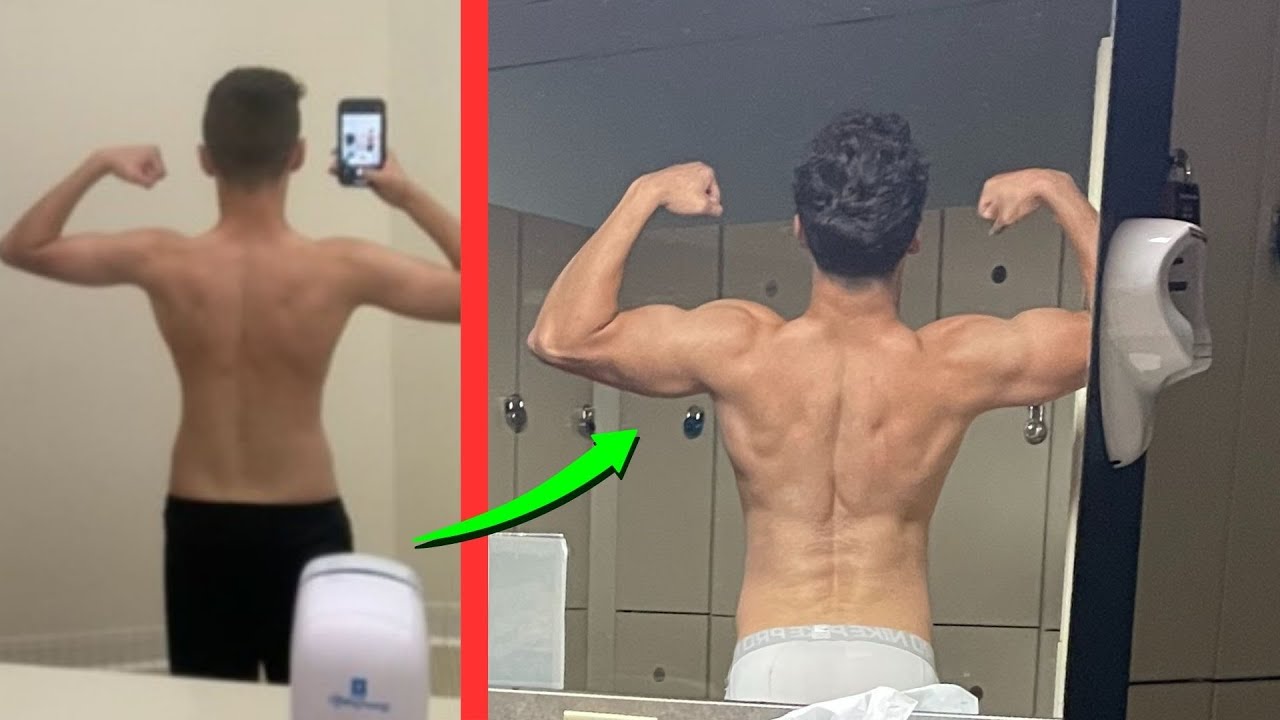 GAMER TO GAINER | Natural body transformation skinny to Aesthetic | 16 ...