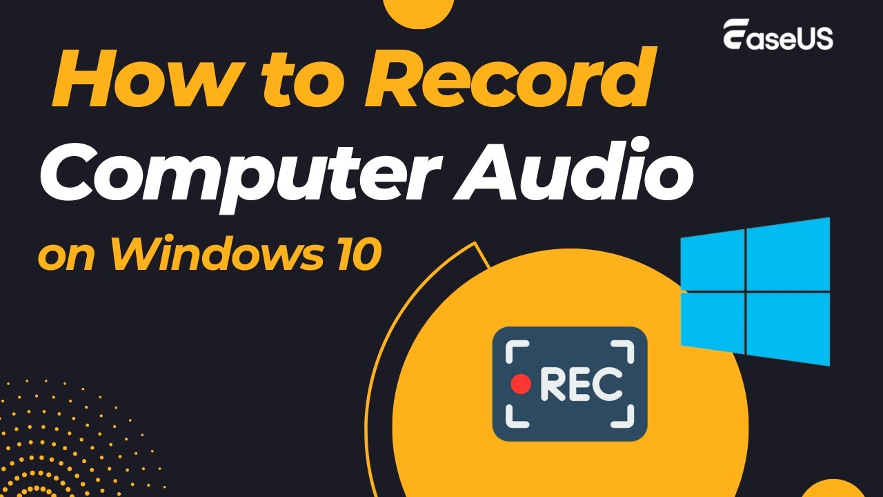 How to Record Computer Audio on Windows 10🎤 - YouTube