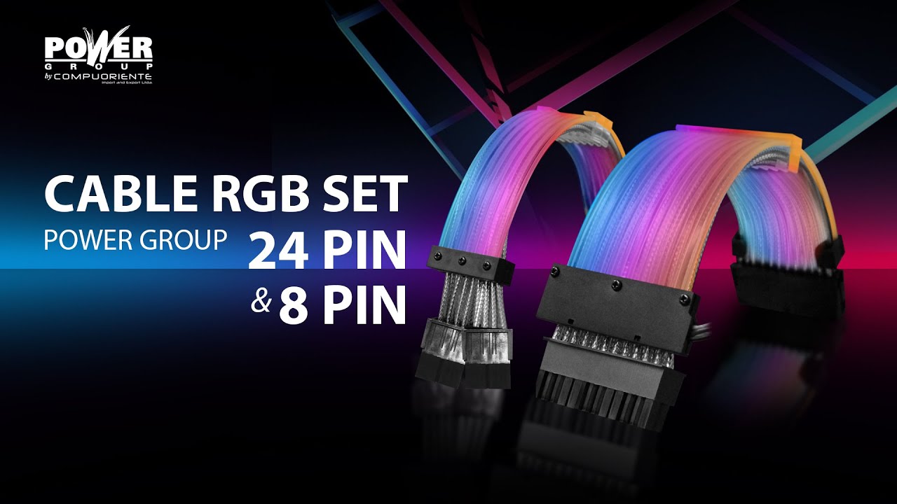 SET CABLE RGB POWER GROUP - YouTube