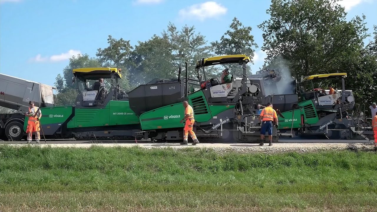 Incredible Morden Road Construction Machine Technology - YouTube