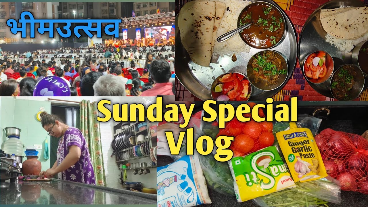 😌आज मैने बनाया इनके लिए स्पेशल खाना🥘Sunday Special Vlog ️🧿 | Bheem ...