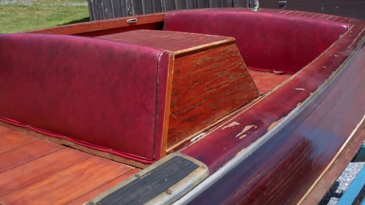 Meet Our 1951 Penn Yan 18' Stern Drive President HIN WR5167 7 12 2018 ...