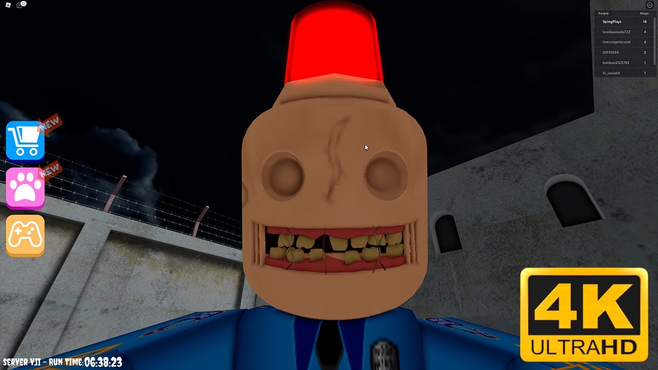 Roblox Escape Siren Cops Prison Gameplay Walkthrough - YouTube