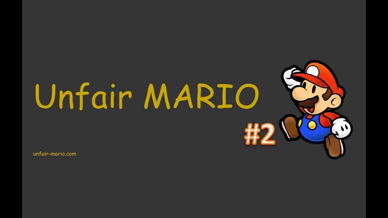 Let's Play Unfair Mario #2 - YouTube