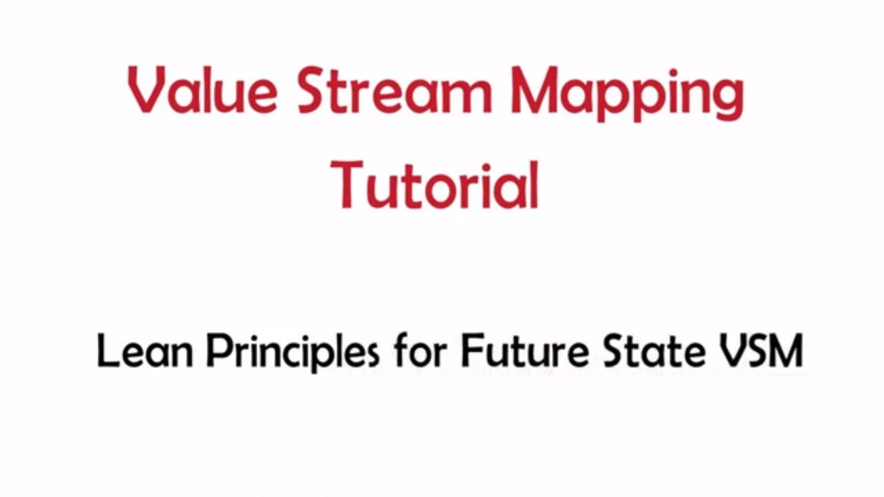 How to Do Value Stream Mapping - Lesson 7 - VSM Future State and Lean ...