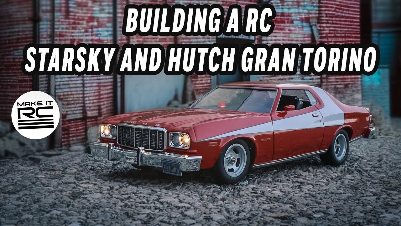 How I Built a RC Starsky and Hutch Ford Gran Torino in 1/25 Scale with ...