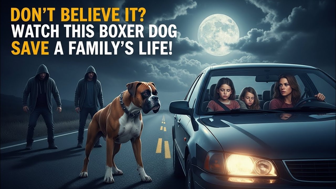 Don’t Believe It? Watch This Boxer Dog Save a Family’s Life! - YouTube