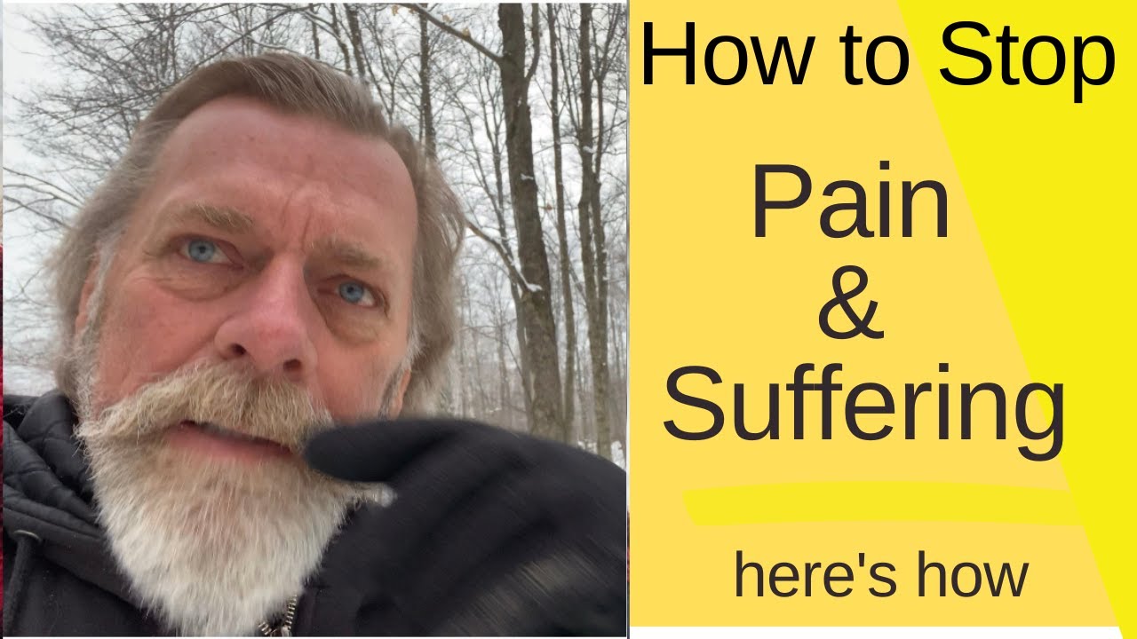How to stop suffering - YouTube