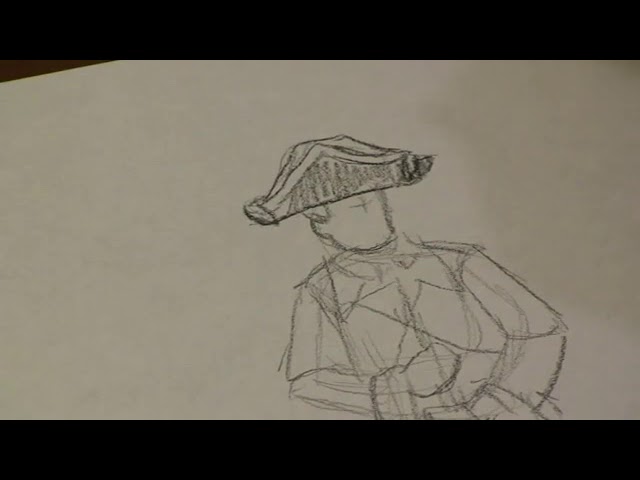 How To Draw A British Soldier From The Revolutionary War