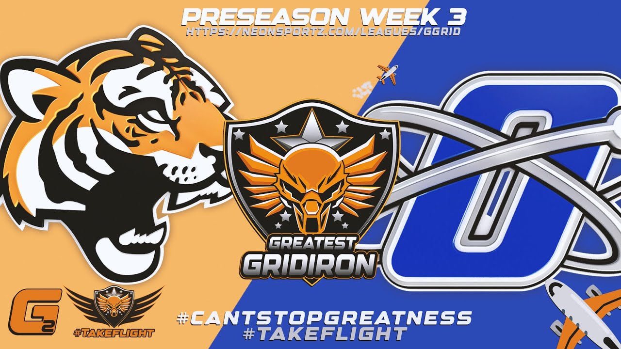 Madden NFL 24 | Melbourne Tigers vs Orlando Orbits | Preseason Week 3 ...