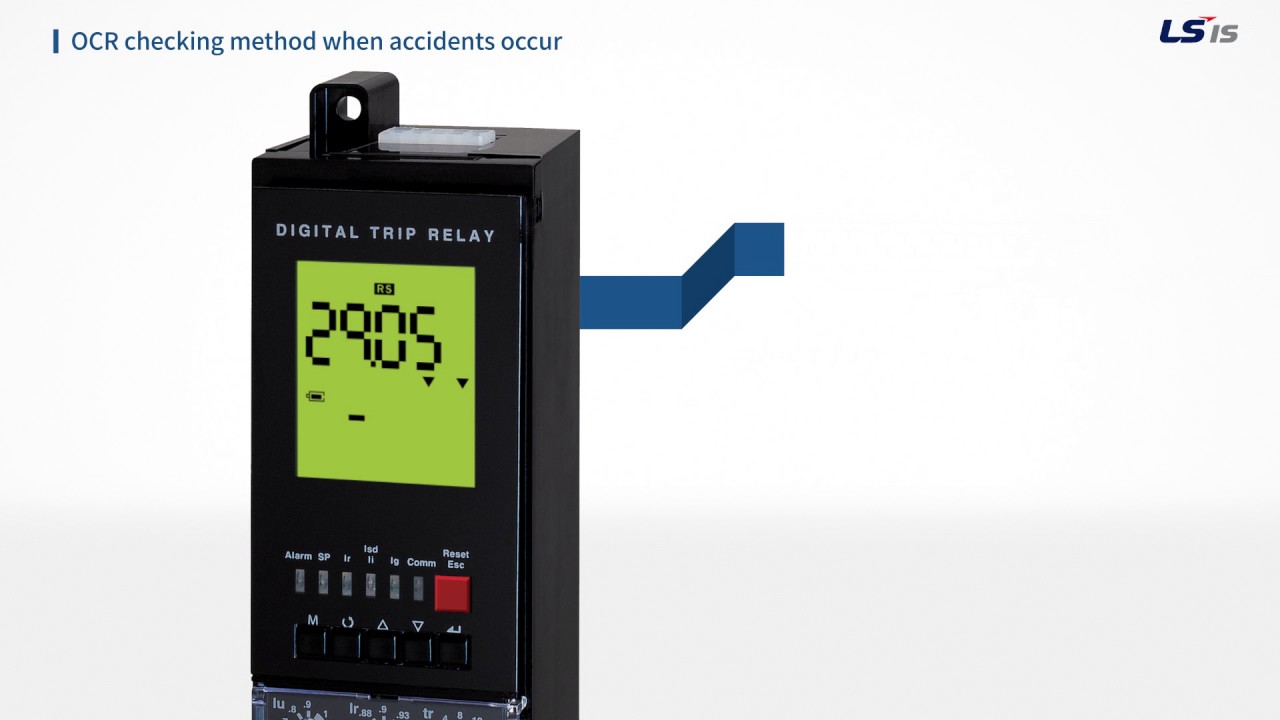 [LS ELECTRIC] ACB User Service Manual - OCR checking method when accidents occur (ENG) - YouTube